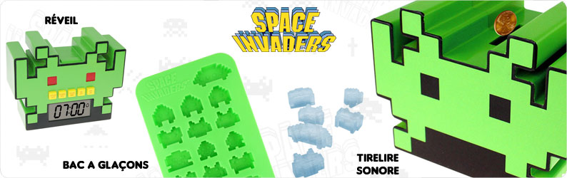 Cadeaux Geek & Gadgets Space Invaders: des idées cadeaux Space Invaders ...
