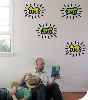 Keith Haring Wall Decals: Radiant Baby Colour Wall Stickers only on ...